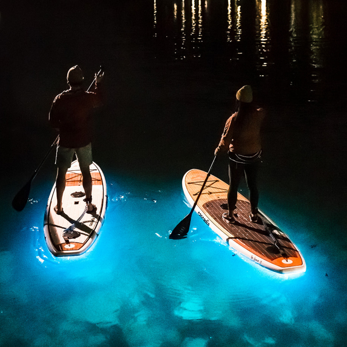 Illuminated All-Around Paddle Board | Inter Islander LED – Cascadia ...